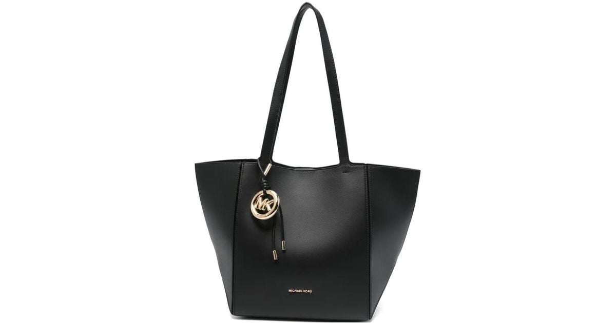 MICHAEL Michael Kors "Jordi" Medium Tote Bag in Black | Lyst UK