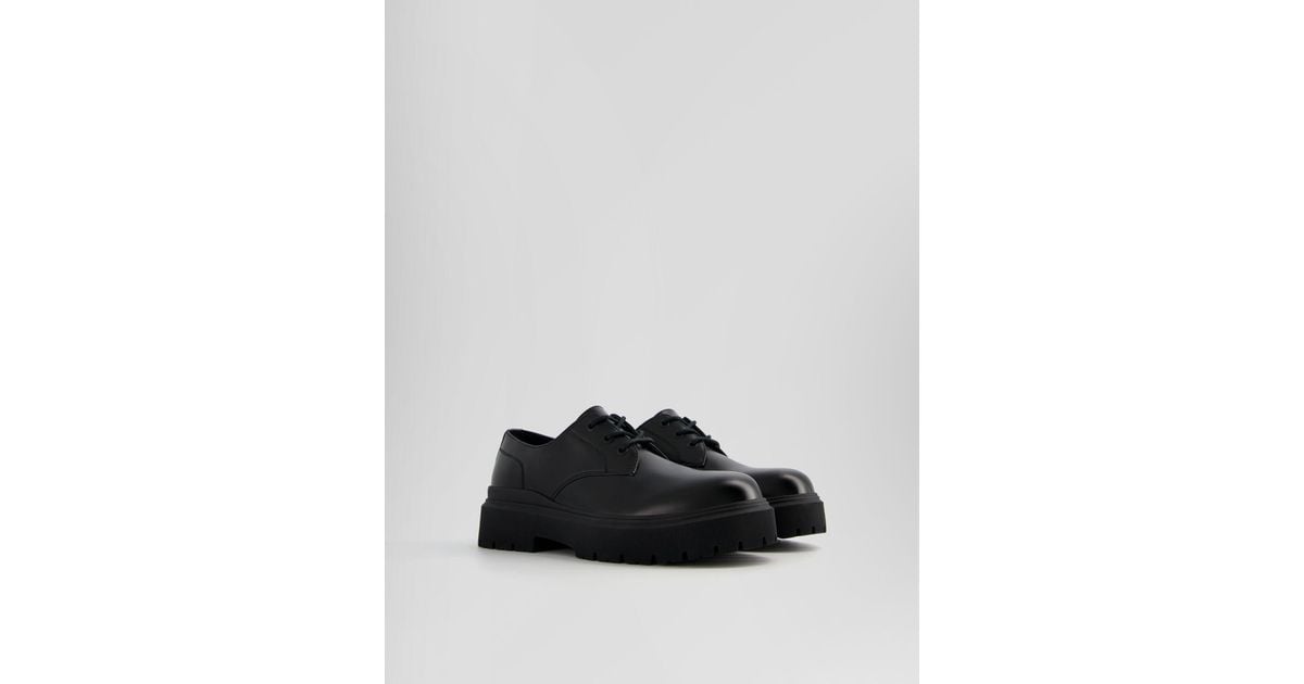 Bershka ’S Derby Shoes in Black for Men | Lyst