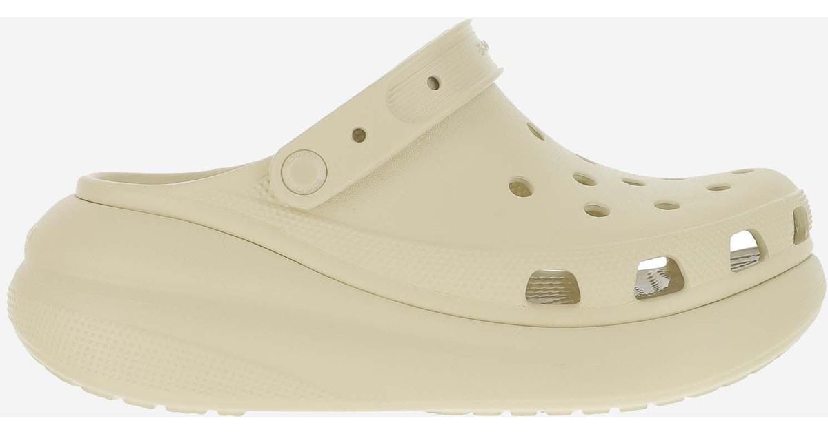 Crocs™ Classic Crush Clog in Beige (Natural) | Lyst