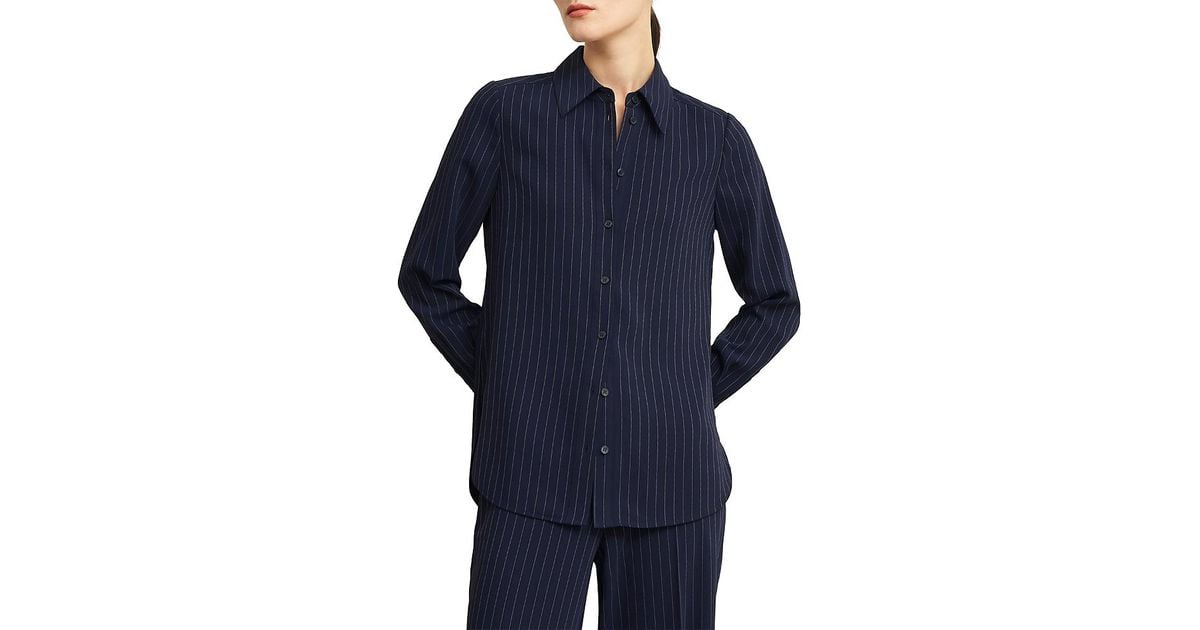 Hobbs Hadley Shirt in Blue | Lyst