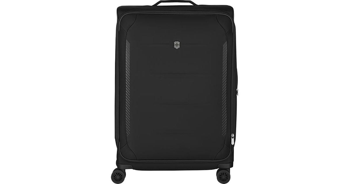Victorinox Crosslight Large Upright Wheeled Suitcase in Black | Lyst