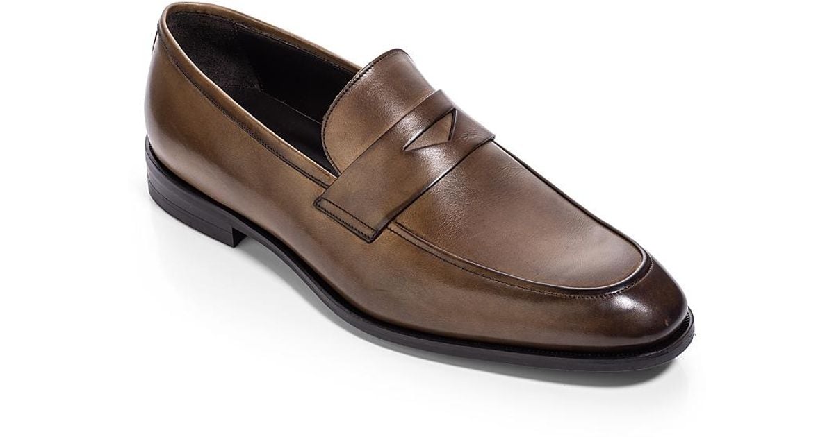 To Boot New York Jagger Dress Penny Loafers in Brown for Men | Lyst