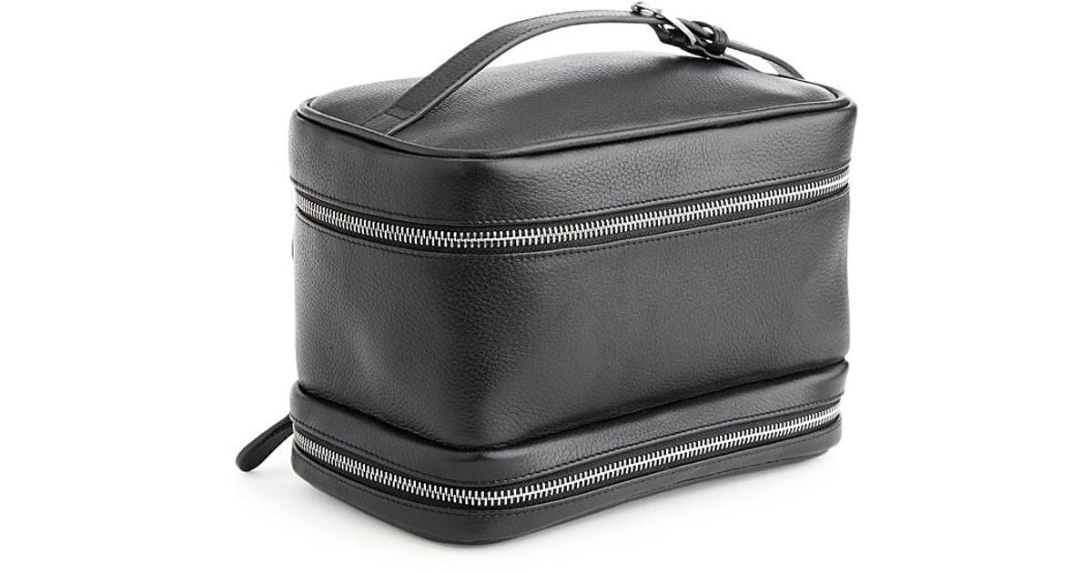 ROYCE New York Leather Train Case in Gray | Lyst