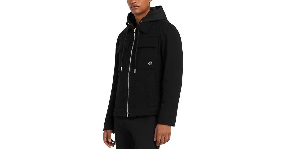 Moose Knuckles Snowdon Jacket in Black for Men | Lyst