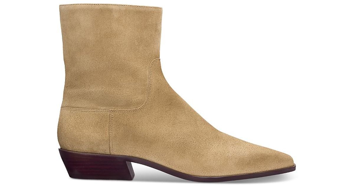 Reformation Dominique Boots in Brown | Lyst