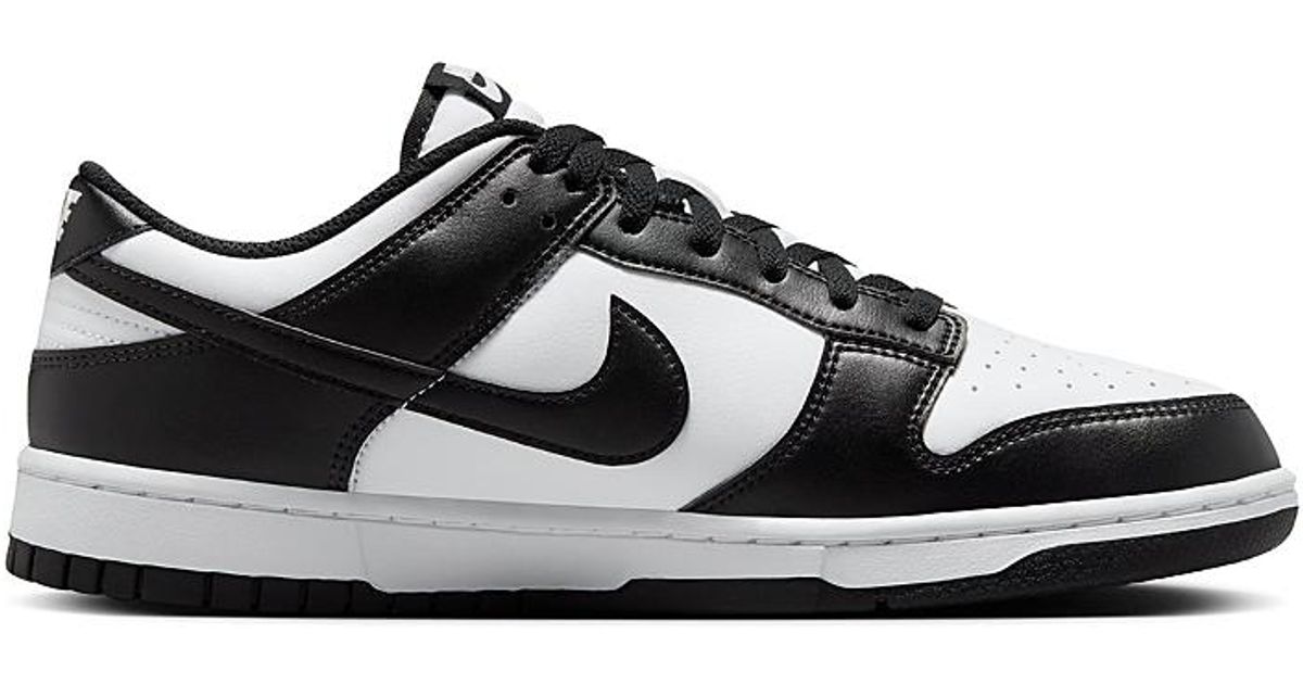 Nike Dunk Low Retro Sneakers in Black for Men | Lyst