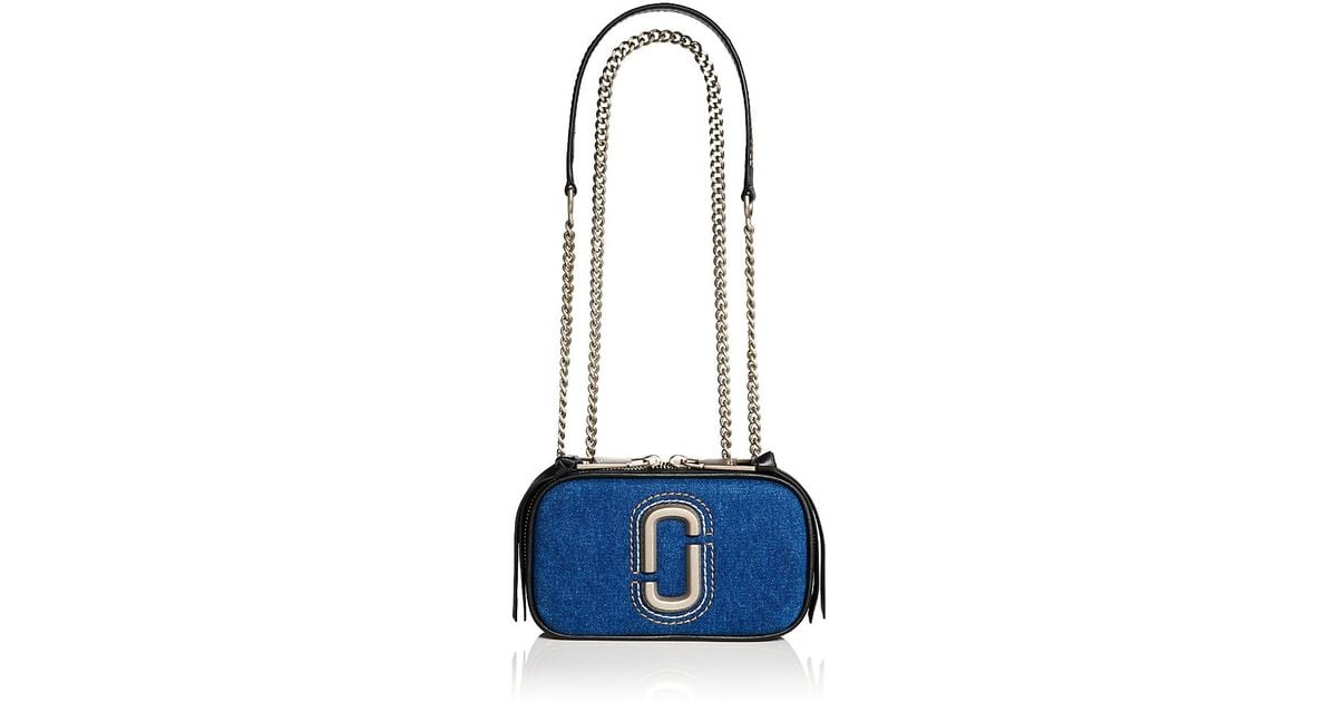 Marc Jacobs The Denim Chain Snapshot in Blue | Lyst