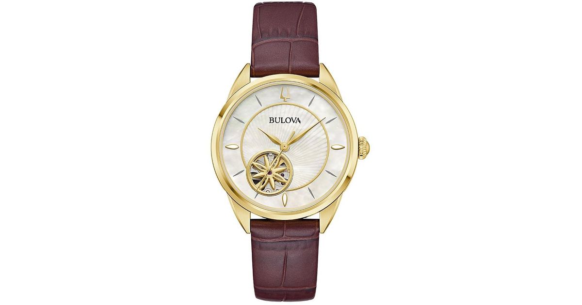 Bulova Sutton Watch, 35Mm | Lyst