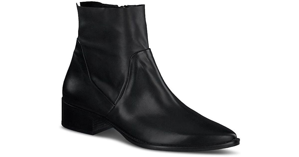 Paul Green Willow Boots in Black | Lyst UK