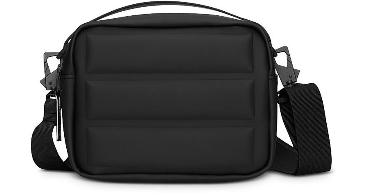 Rains Shield Box Crossbody Bag in Black for Men | Lyst