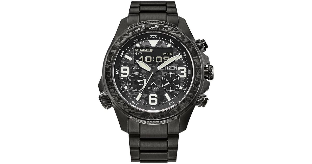 Citizen Eco Drive Promaster Land Watch, 44Mm in Gray for Men | Lyst