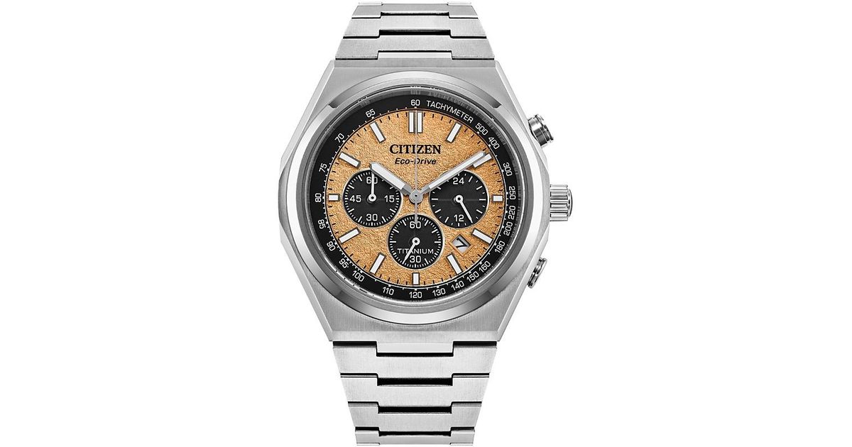 Citizen Eco Drive Sport Luxury Forza Chronograph, 43Mm in Gray for Men ...