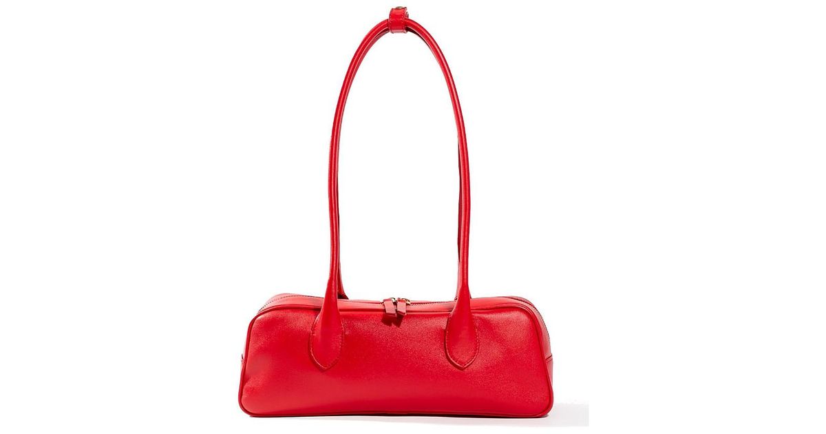 HYER GOODS La Strada East West Shoulder Bag in Red | Lyst