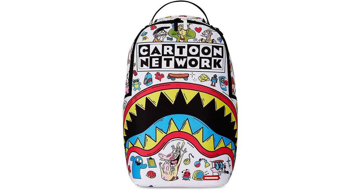 Sprayground Cartoon Network Dlxr Backpack in White | Lyst