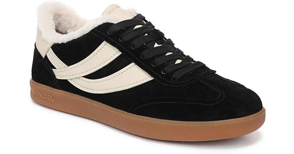 Vince Oasis Running Sneakers in Black | Lyst