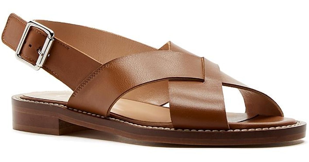 La Canadienne Tracy Sandals in Brown | Lyst