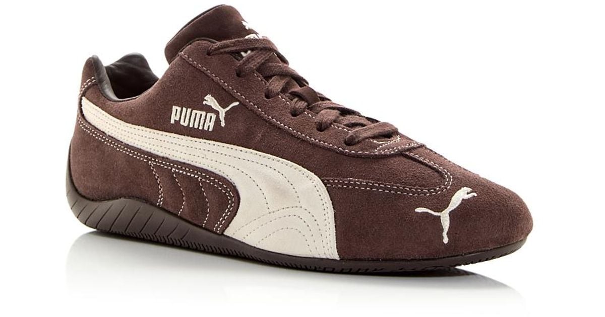 PUMA Speedcat Og Sneakers in Brown | Lyst