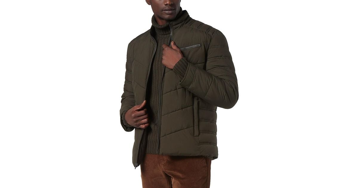 Andrew Marc Winslow Packable Moto Jacket for Men | Lyst UK