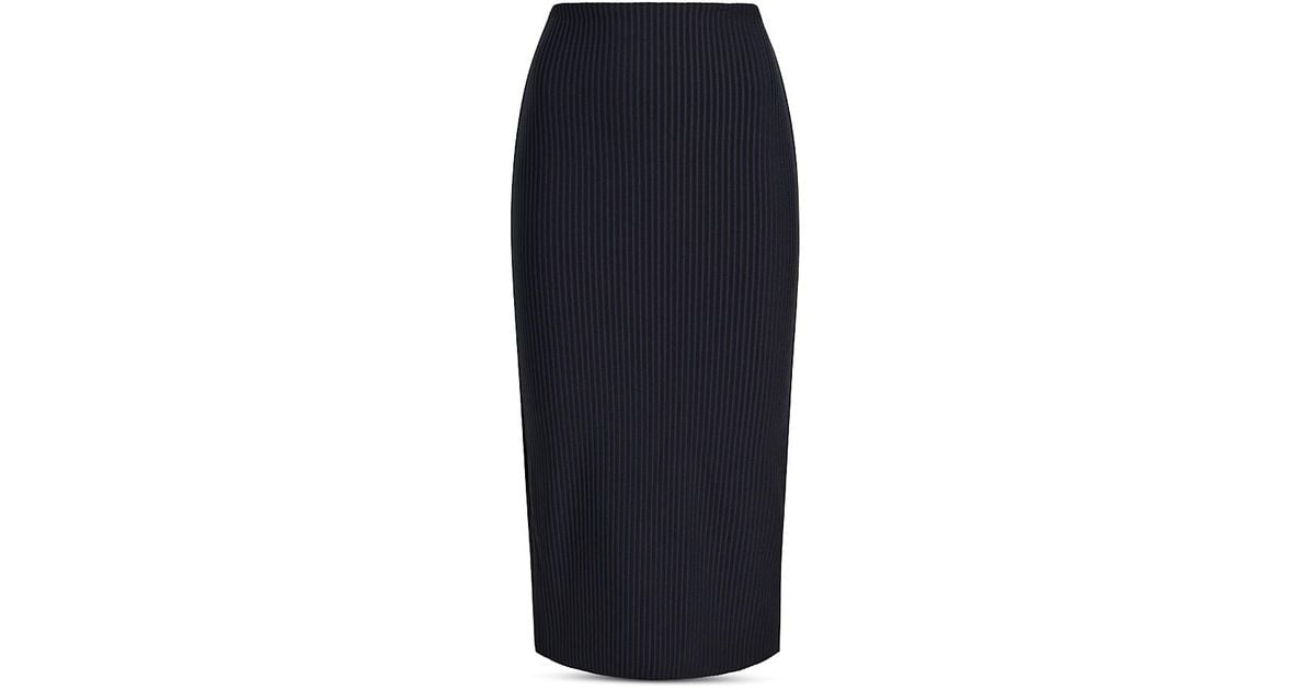 Commando Stretch Pencil Skirt in Blue | Lyst