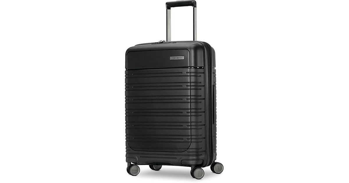 Samsonite Elevation Plus Carry On Spinner Suitcase in Black | Lyst
