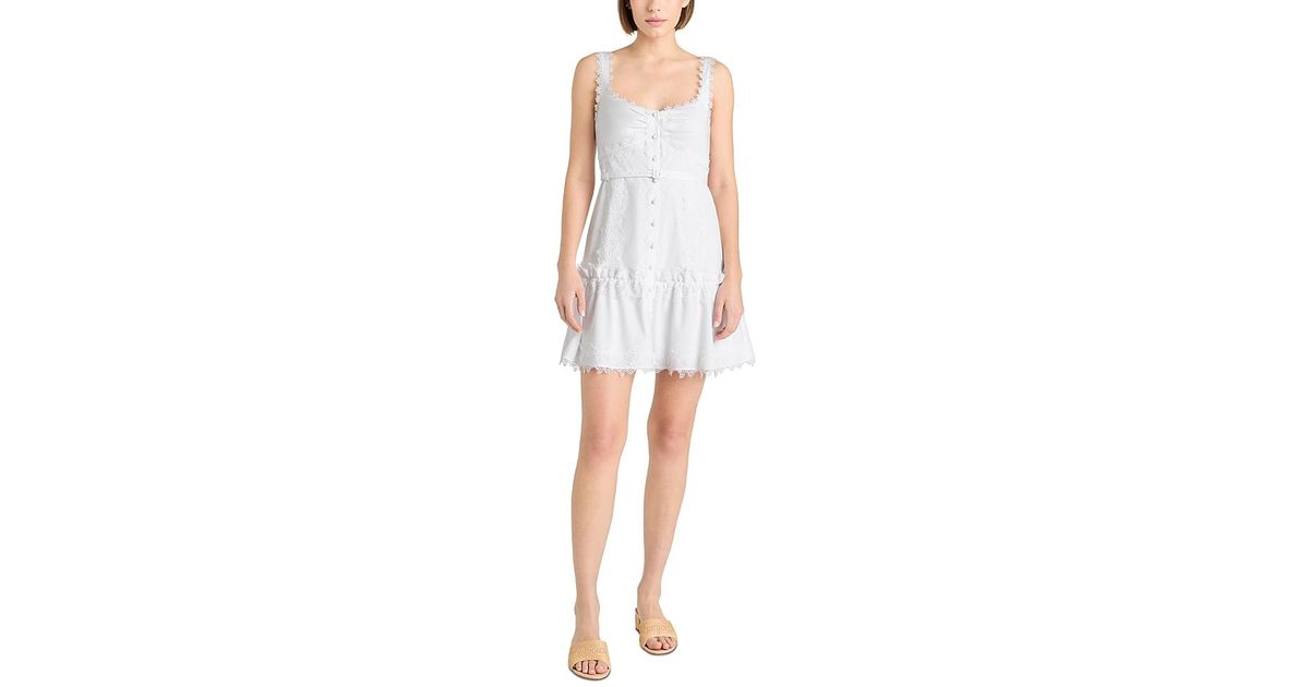 Cinq À Sept Aziza Dress in White | Lyst UK