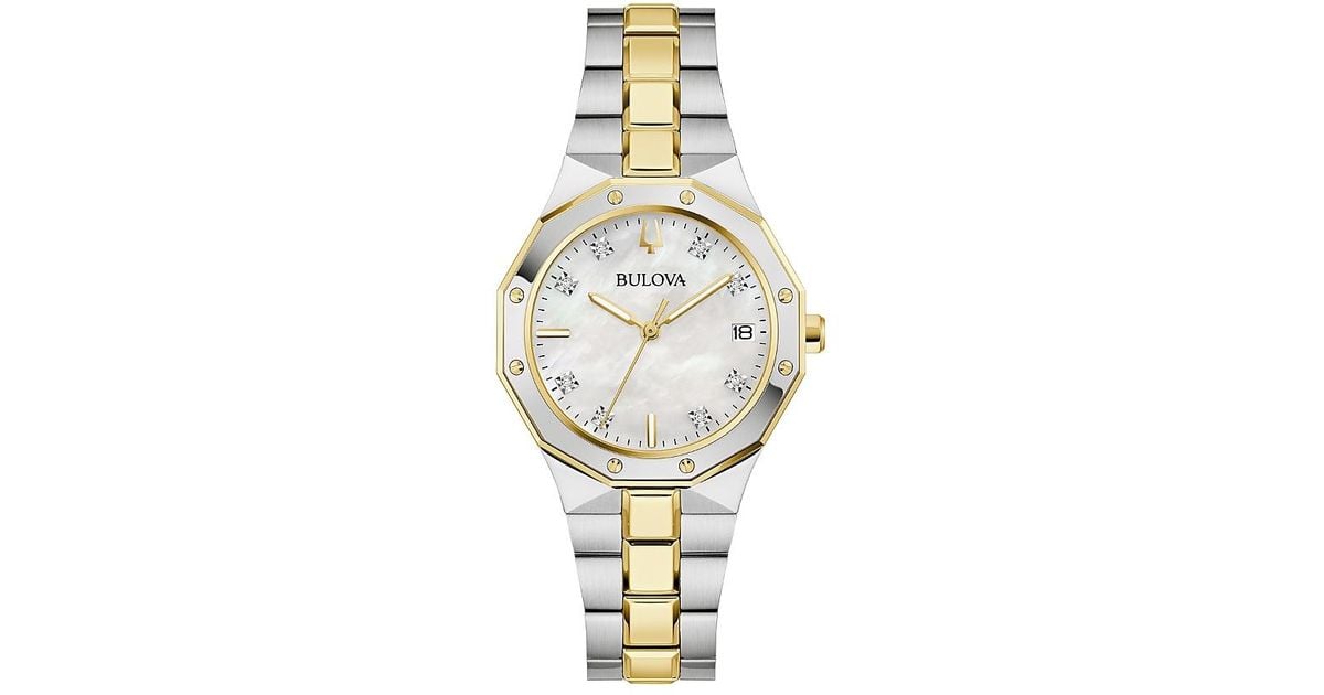 Bulova Prestige Watch, 32Mm in Metallic | Lyst UK
