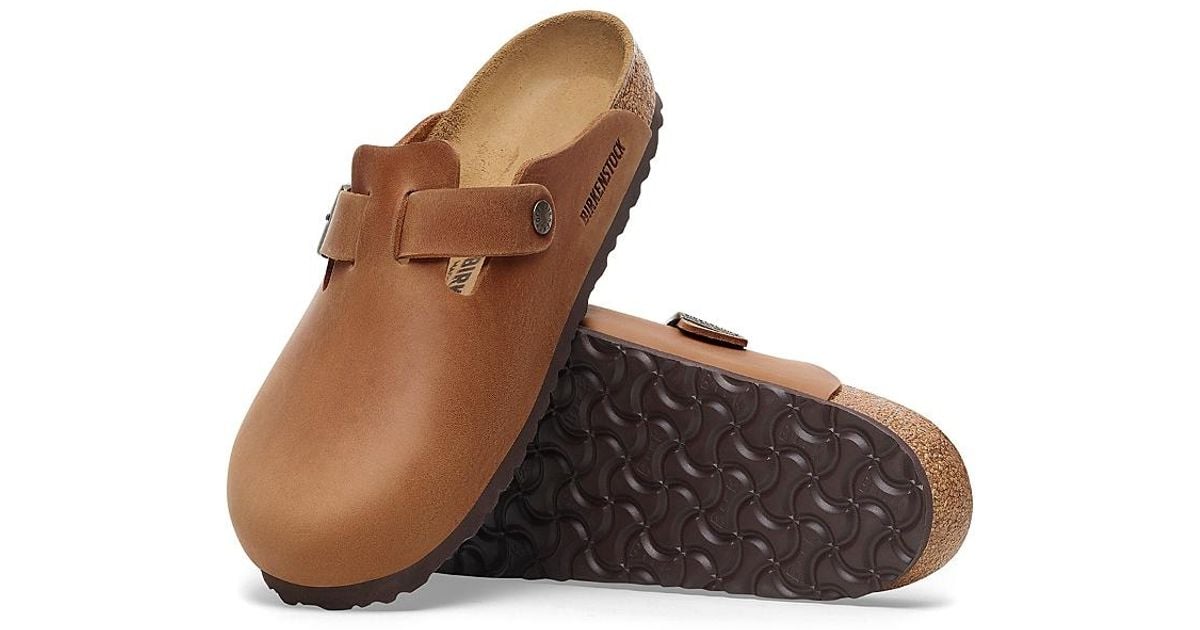 Birkenstock Boston Clogs in Brown for Men | Lyst