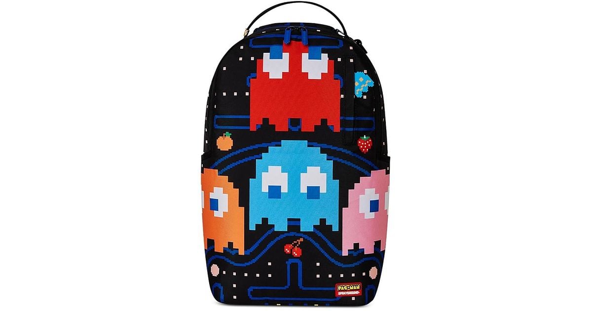 Sprayground Pac Ghost Gang Dlxr Backpack in Blue | Lyst