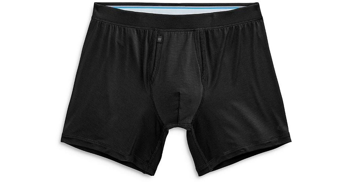 Mack Weldon Hd Boxer Brief in Black for Men | Lyst