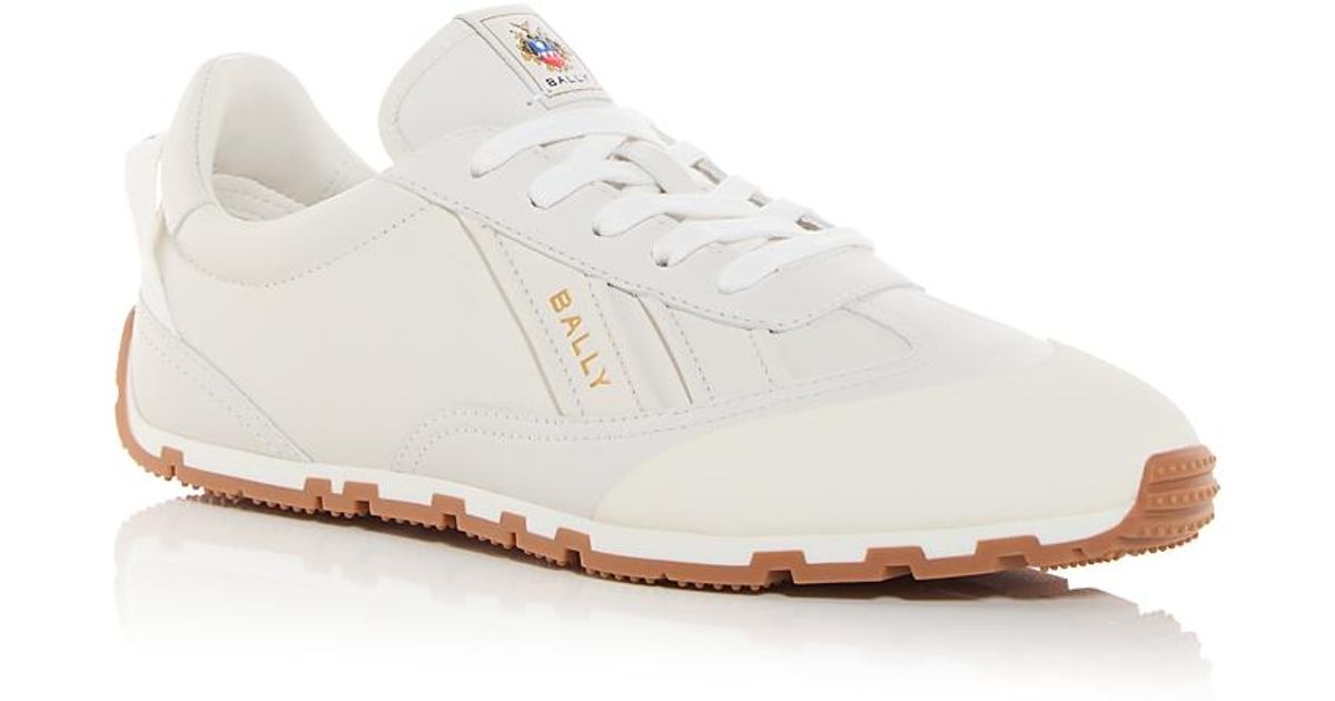 Bally Quarr Low Top Sneakers in White for Men | Lyst