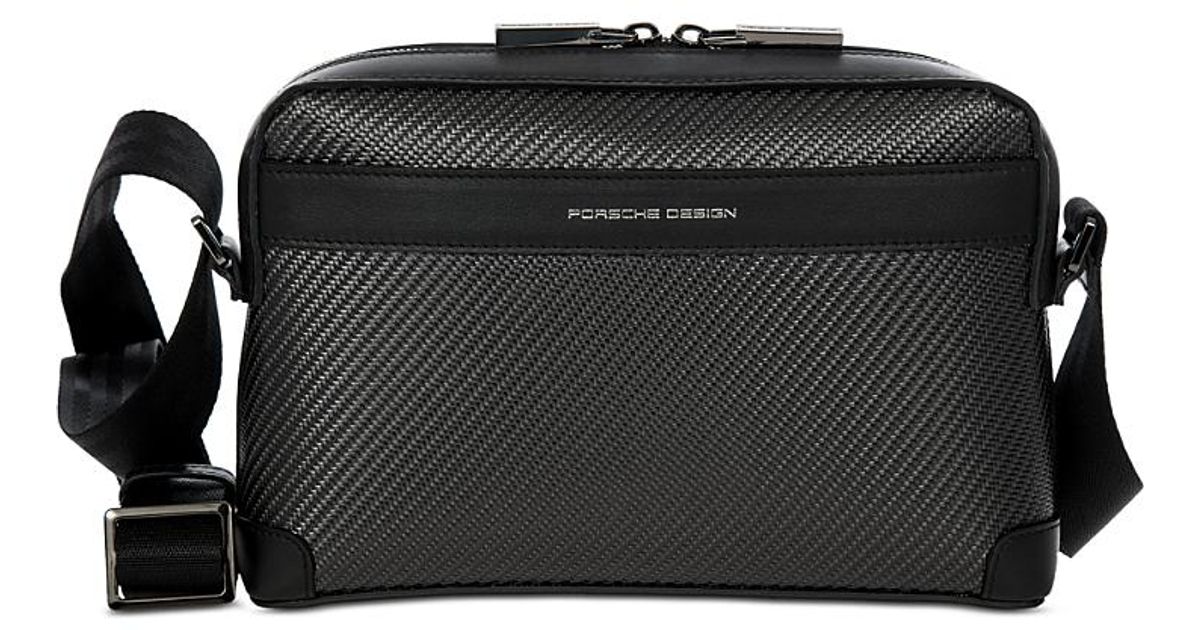 Porsche Design Carbon Collection Shoulder Bag in Black | Lyst