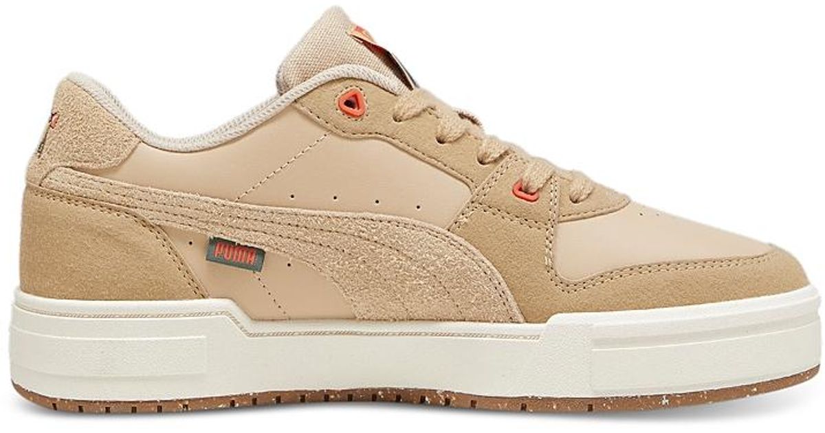 PUMA Ca Pro Lux Leather Sneakers in Natural for Men | Lyst