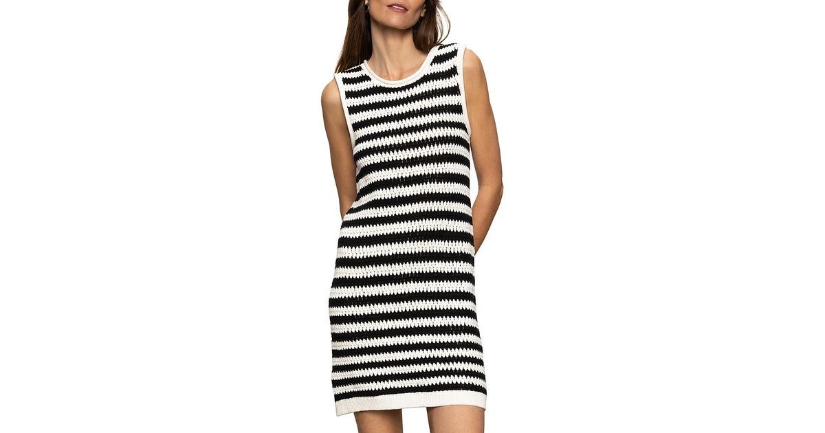 Sanctuary Summer Shell Crochet Dress in Black | Lyst