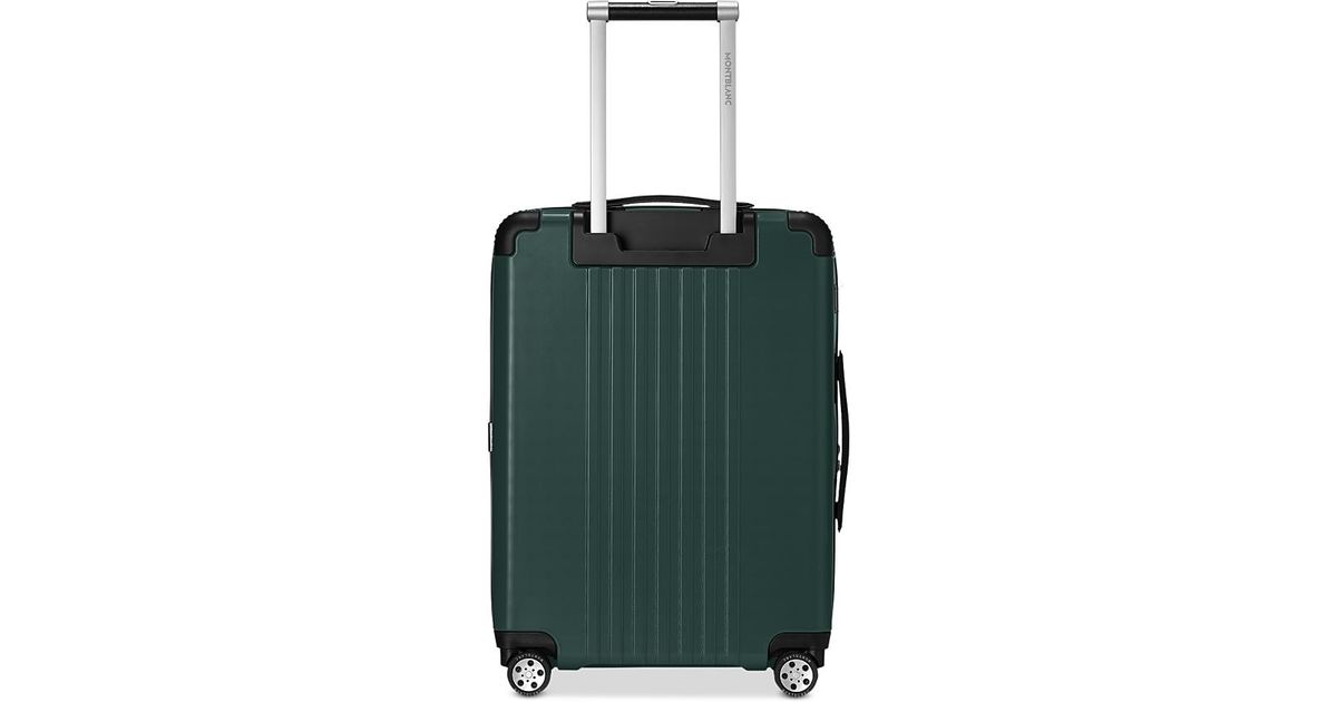 Montblanc Trolley Cabin Four Wheel Suitcase in Green for Men | Lyst