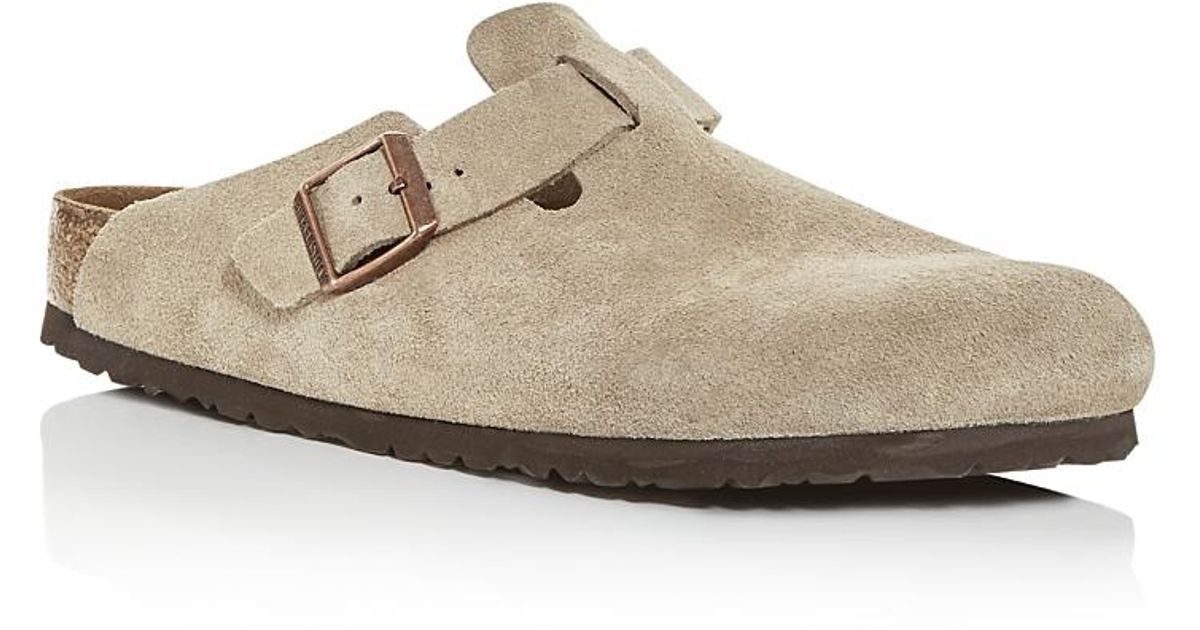 Birkenstock Boston Clogs in White for Men | Lyst