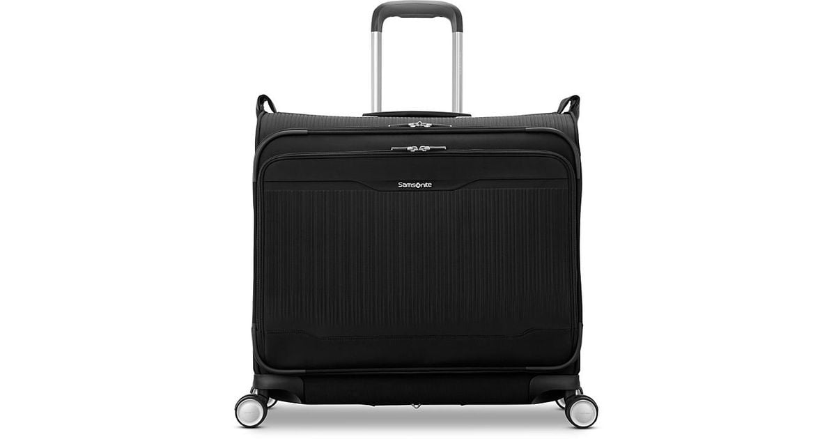Samsonite Silhouette 18 Softside Spinner Garment Bag in Black | Lyst