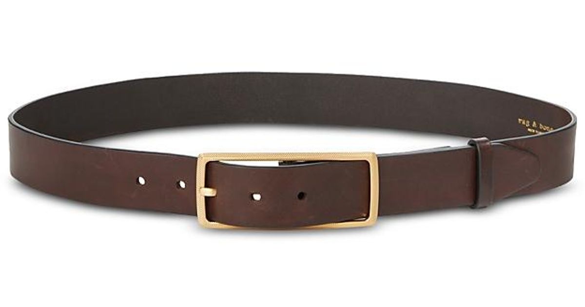 Rag & Bone Rebound Texture Belt in White | Lyst