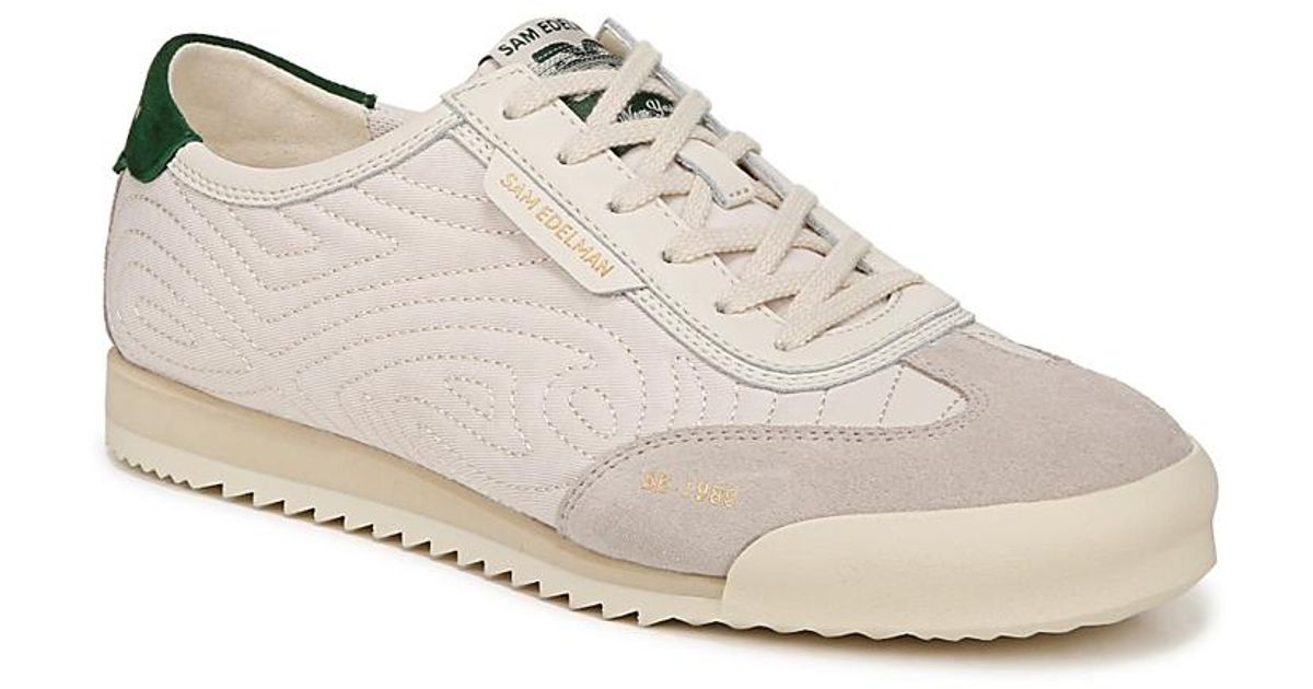 Sam Edelman Isabel Low Top Sneakers in White | Lyst