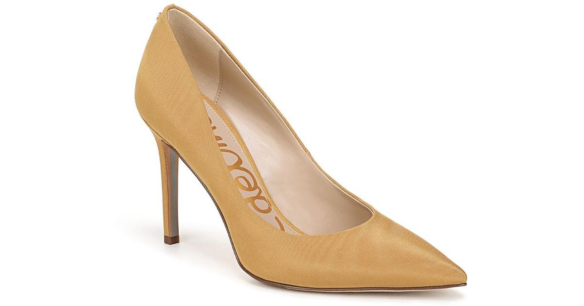 Sam Edelman Hazel Pumps in Natural | Lyst UK