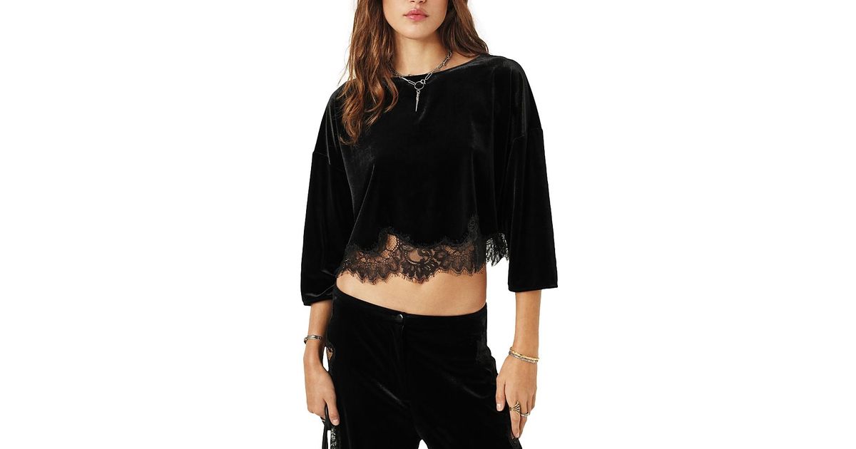 Ba&sh Vadim Top in Black | Lyst