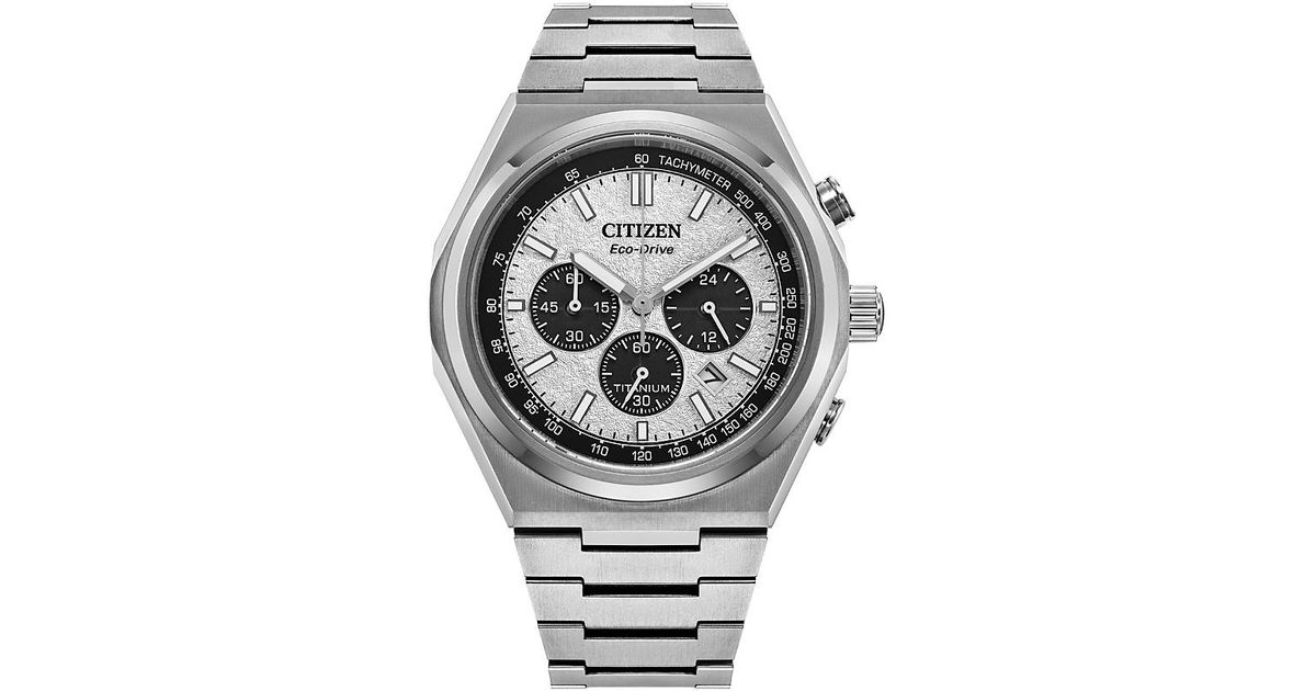 Citizen Sport Luxury Forza Chronograph, 42.5Mm in Gray for Men | Lyst