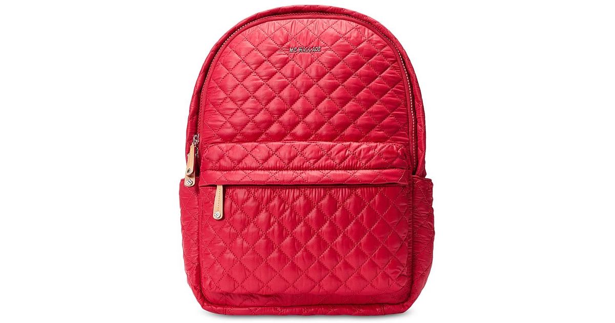 MZ Wallace Metro Backpack in Red | Lyst