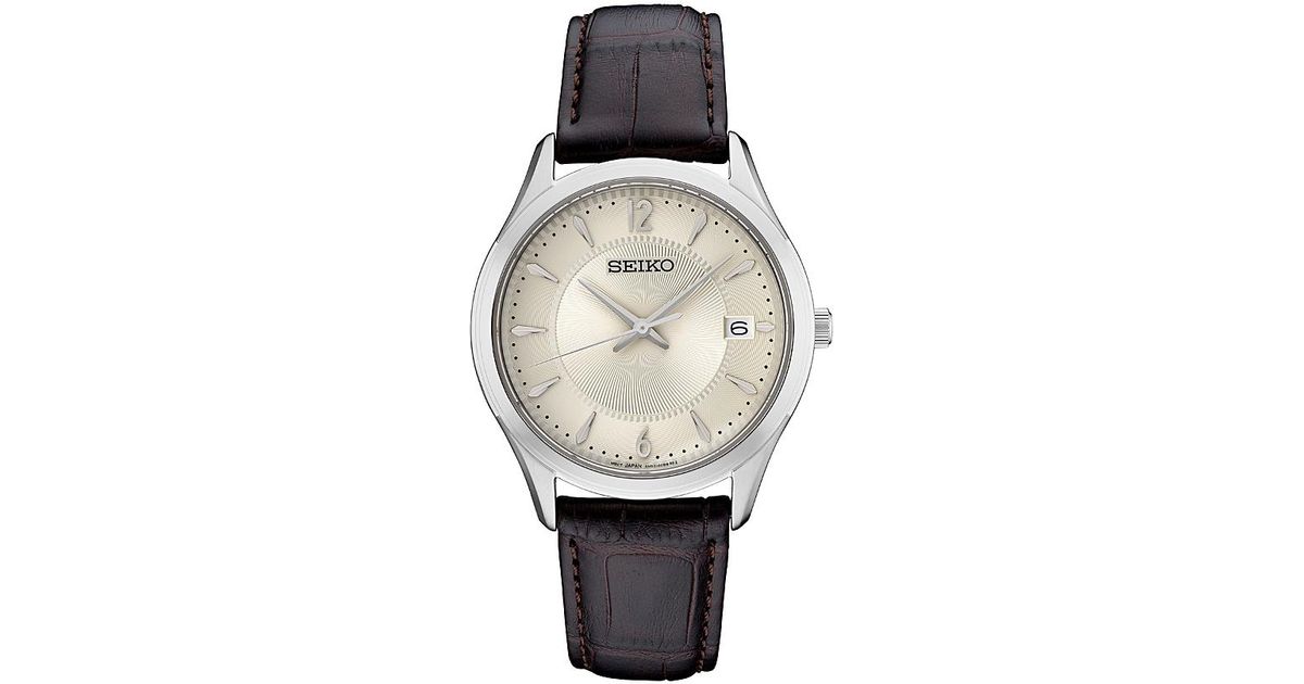 Seiko Essentials Watch, 39Mm in White for Men | Lyst