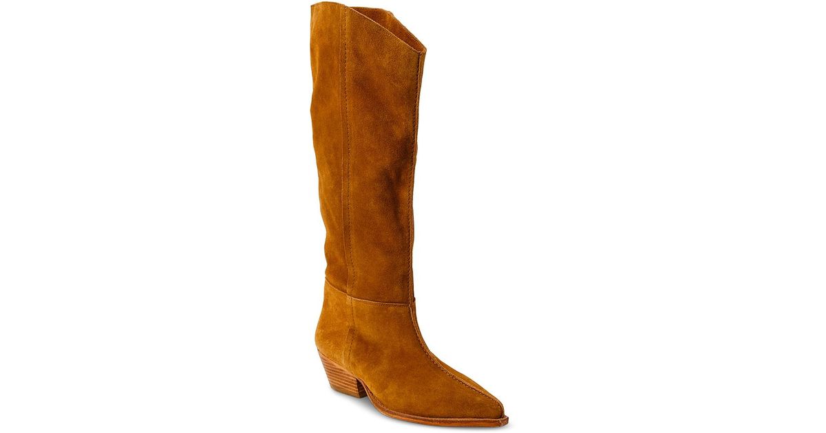 Free People Sway Low 2.0 Slouch Boots in Brown | Lyst