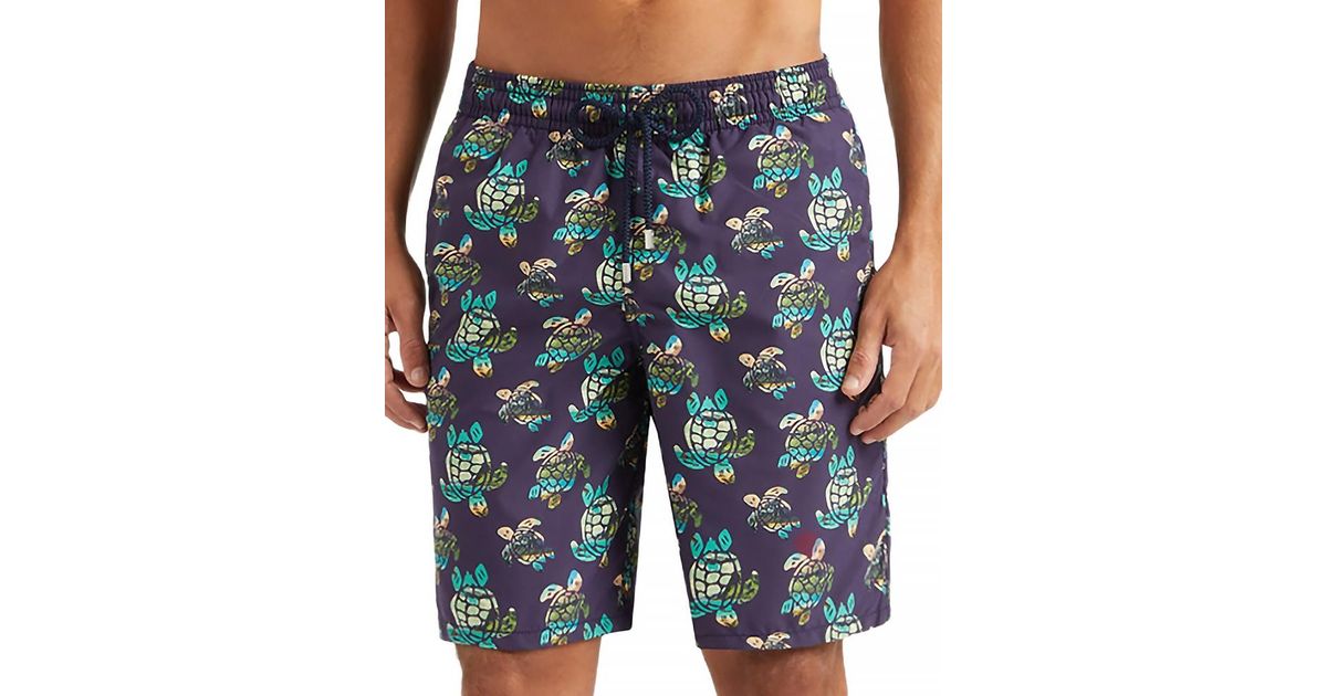 Vilebrequin Okoa 7.5 Swim Shorts in Blue for Men | Lyst UK