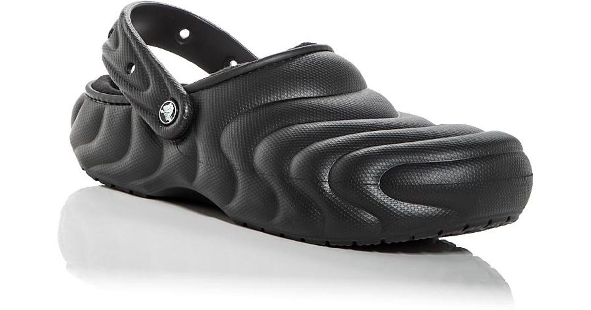 Crocs™ Overpuff Clogs in Black for Men | Lyst