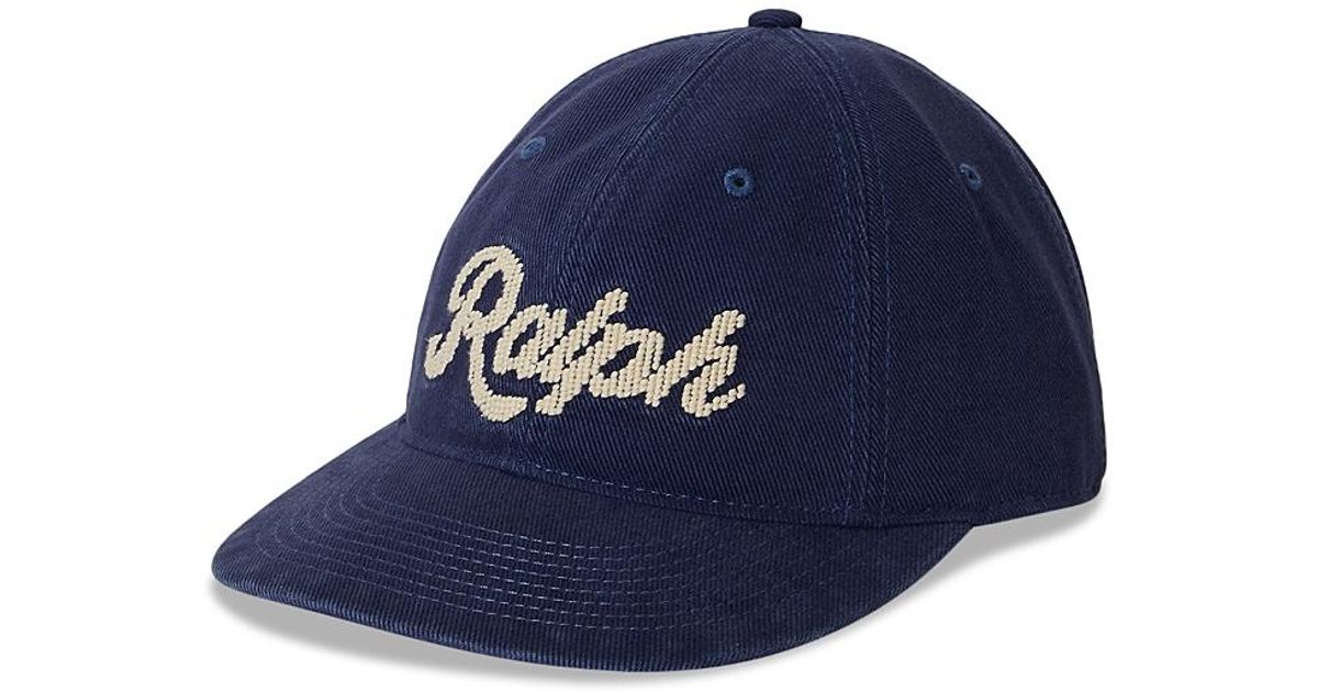 Polo Ralph Lauren The Ralph Logo Twill Ball Cap in Blue for Men | Lyst