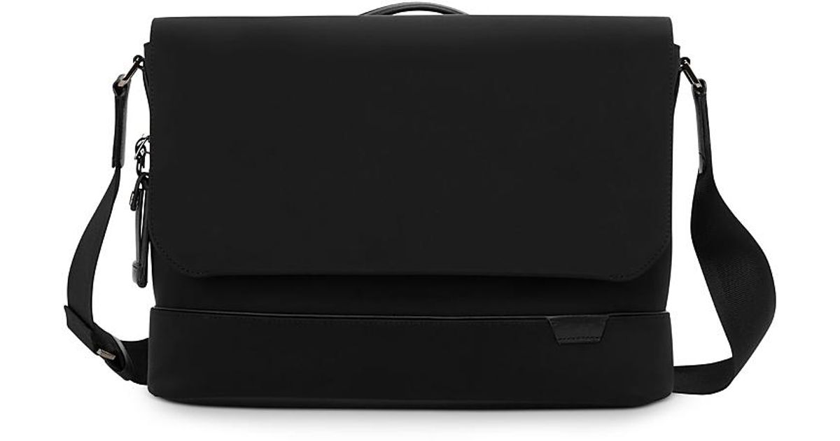 Tumi Harrison Midland Messenger Bag in Black for Men | Lyst