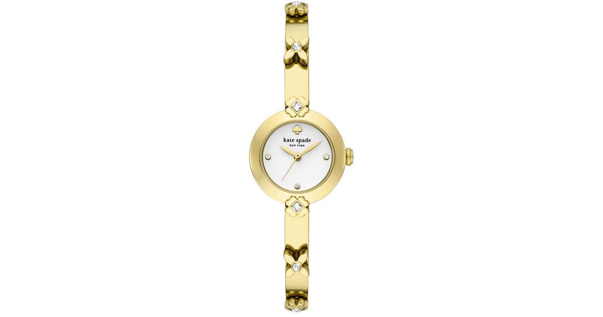 Kate Spade Monroe Tone Stainless Steel Bracelet Watch, 24Mm in Metallic ...