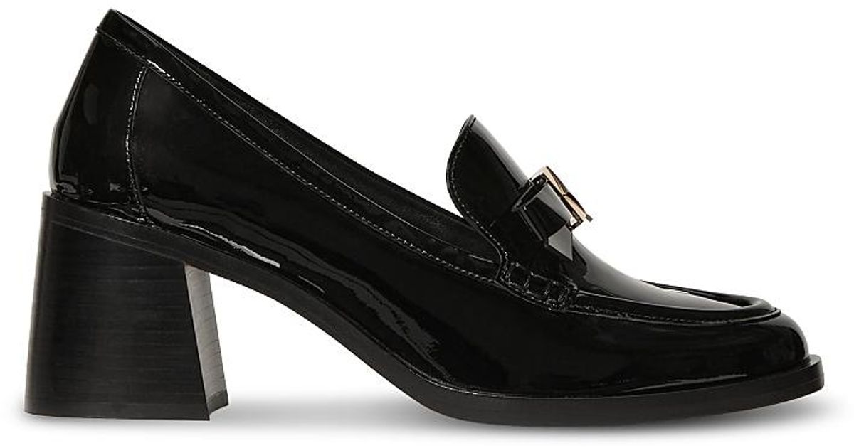 Kate Spade Deco Bow Loafer Pumps in Black | Lyst